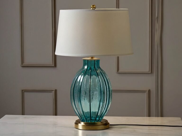 Elevate Your Space With Custom Glass Table Lamp Bases