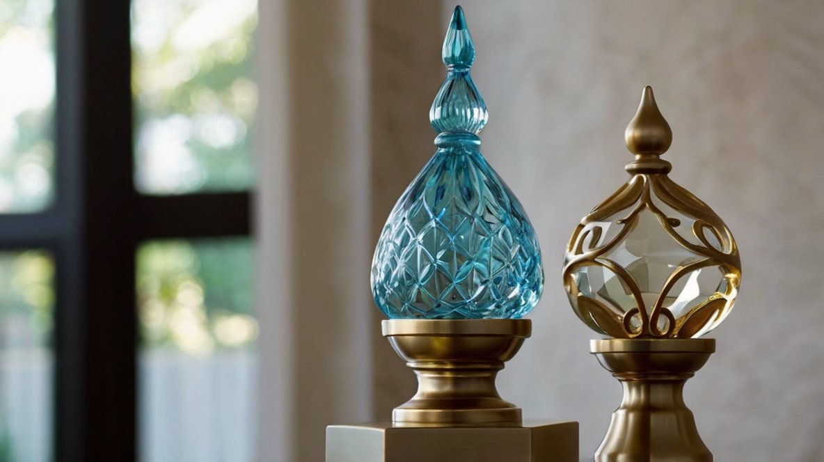 Elevate Decor With Exquisite Glass Finials