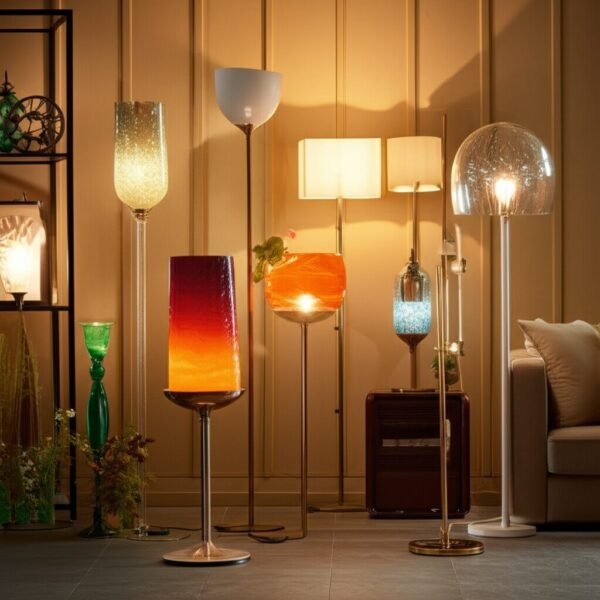 Exceptional Hand-Blown Glass Lamp Shades By SIGA